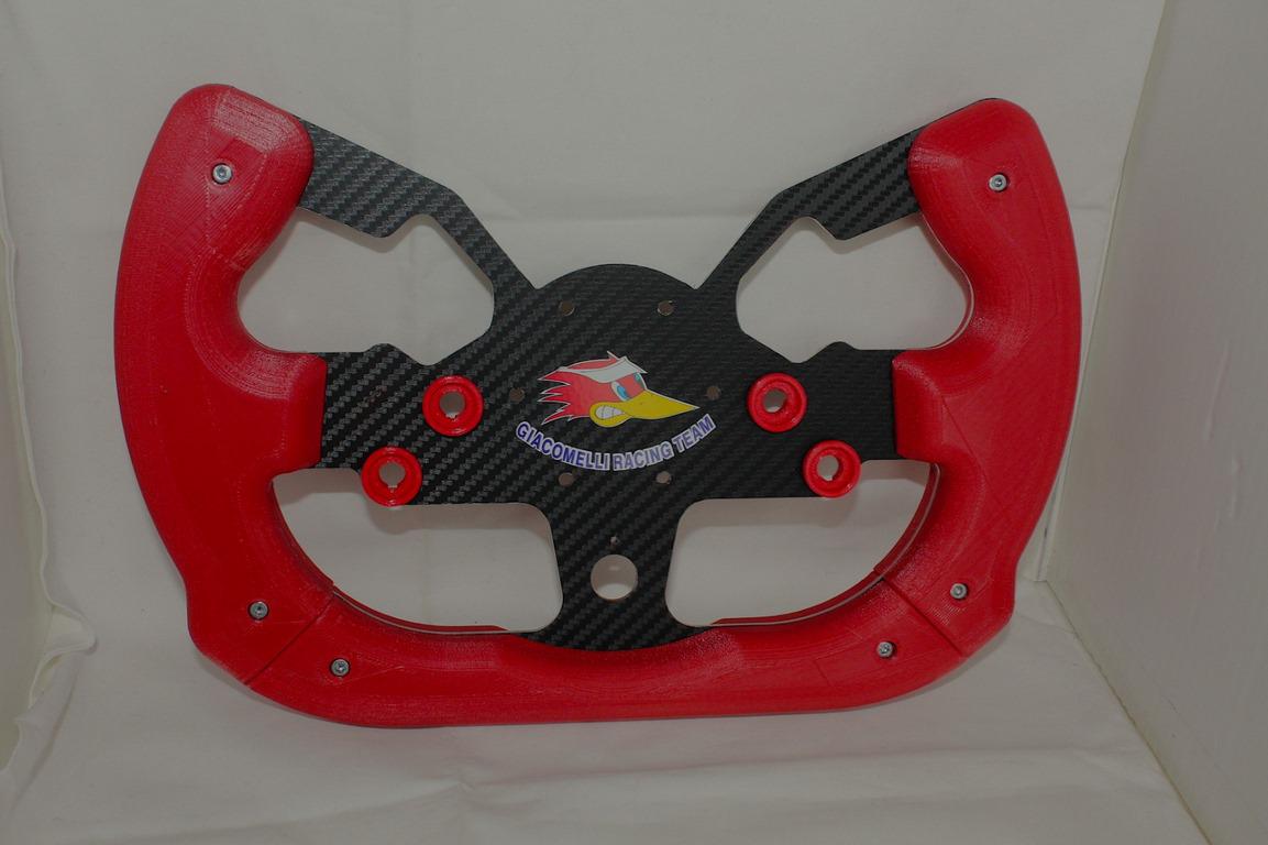 STL file LOGITECH G920 Lamborghini STEERING WHEEL 🛞 (DXF)・3D printer ...