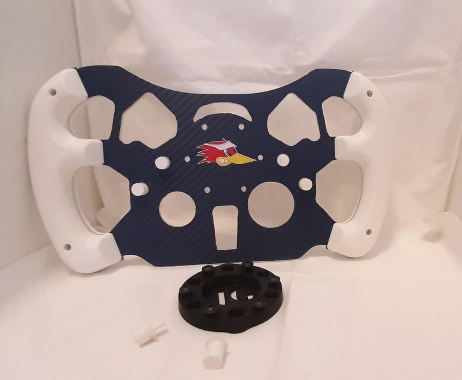 🛞 LOGITECH G29 G923 - Mclaren GT3 STEERING WHEEL・ STL File for 3D ...