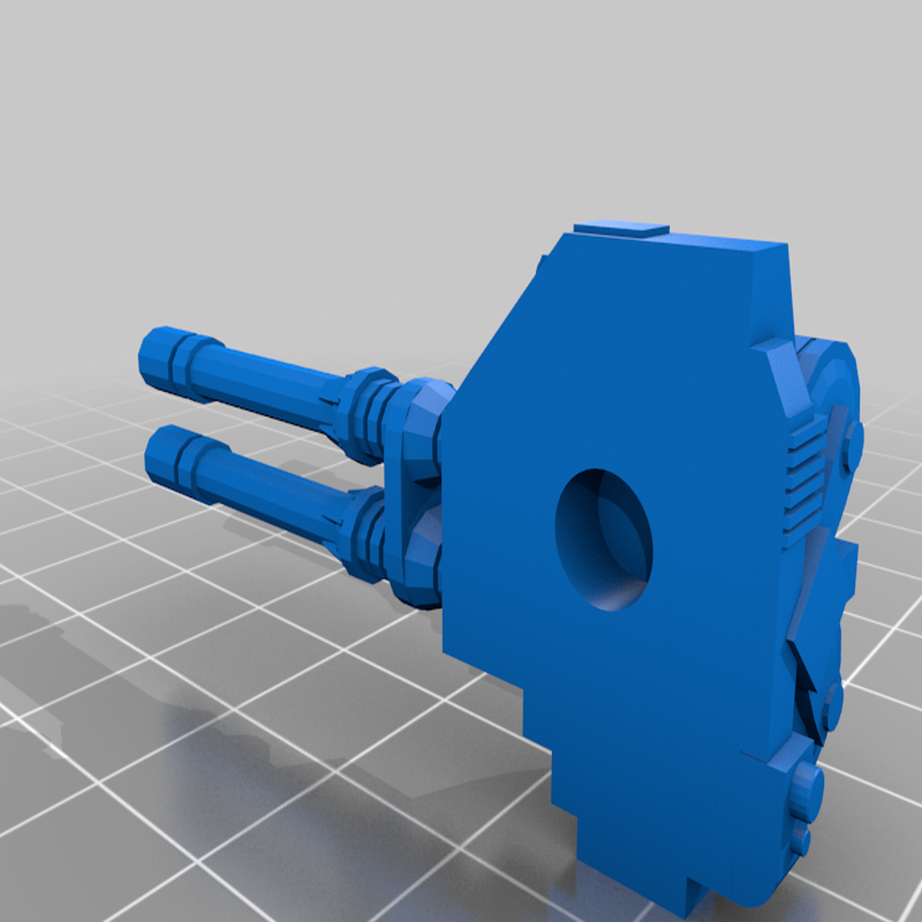 🔫 dreadnought cannon 40k・Free STL File for ・Cults