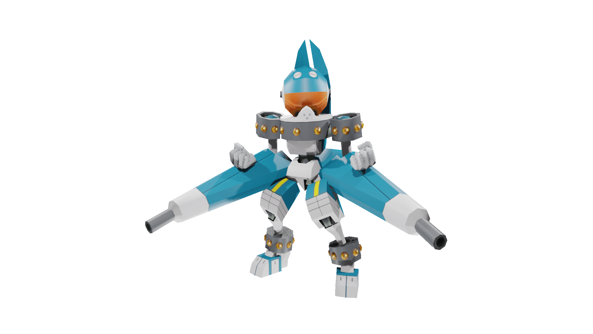 STL file Medabots / Medarot - (DOG03) Cobalt Setter 🎲 ・Design to ...