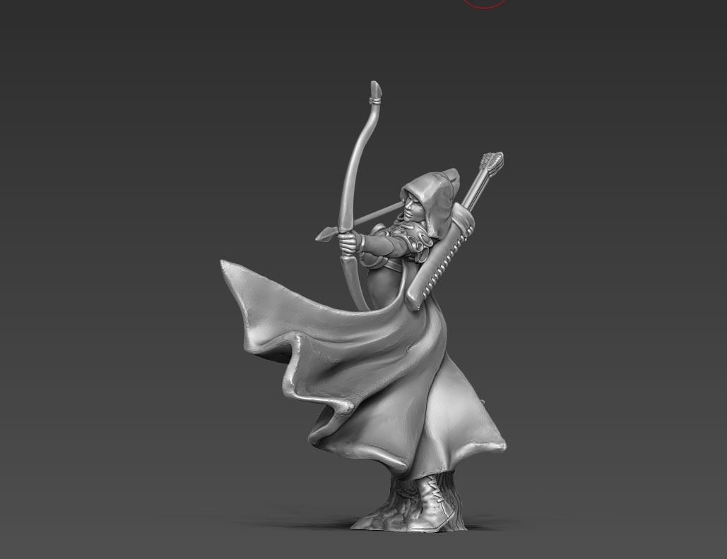 🧝 Elf - 35mm scale・ STL File for ・Cults