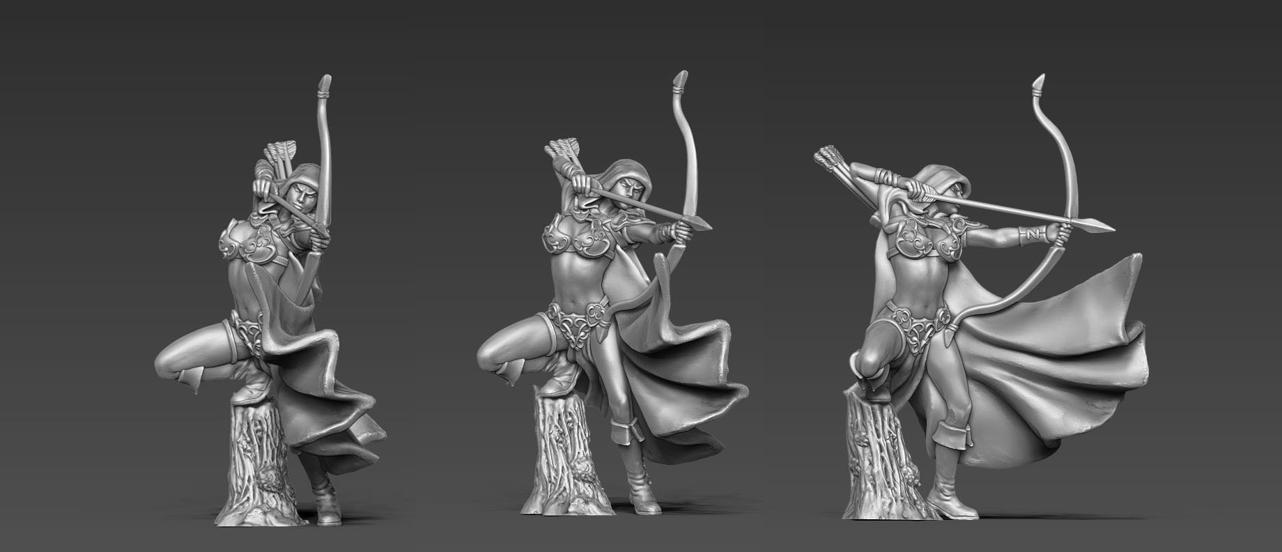Fichier STL Elf - 35mm scale 🧝 ・Plan imprimable en 3D à télécharger・Cults