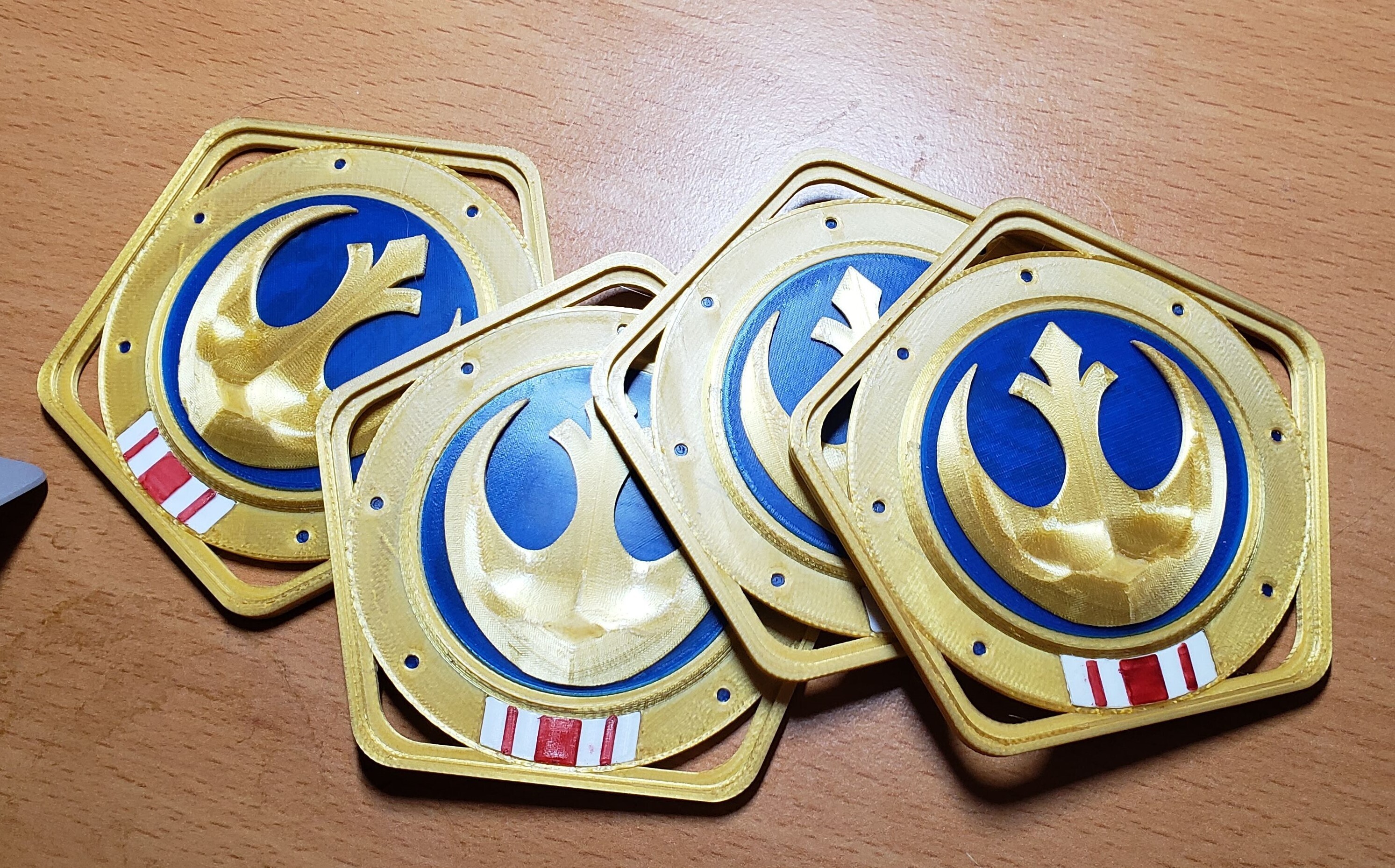 3D print New Republic Badge Color Split・Cults