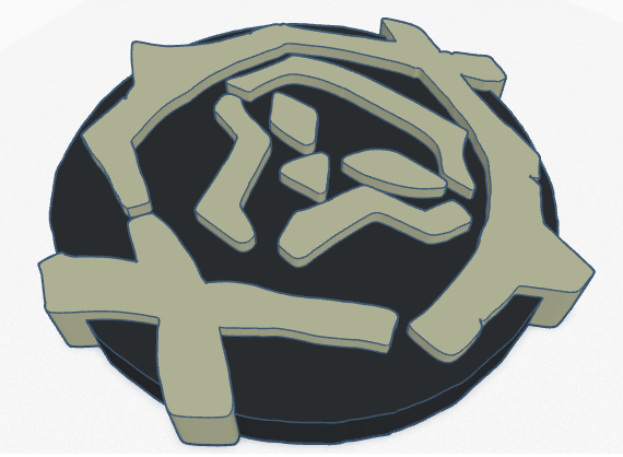 🥠 Sea of Thieves - Fort Of Fortune Key・Free 3D File for ・Cults