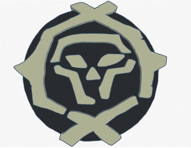 🥠 Sea of Thieves - Fort Of Fortune Key・Free 3D File for ・Cults