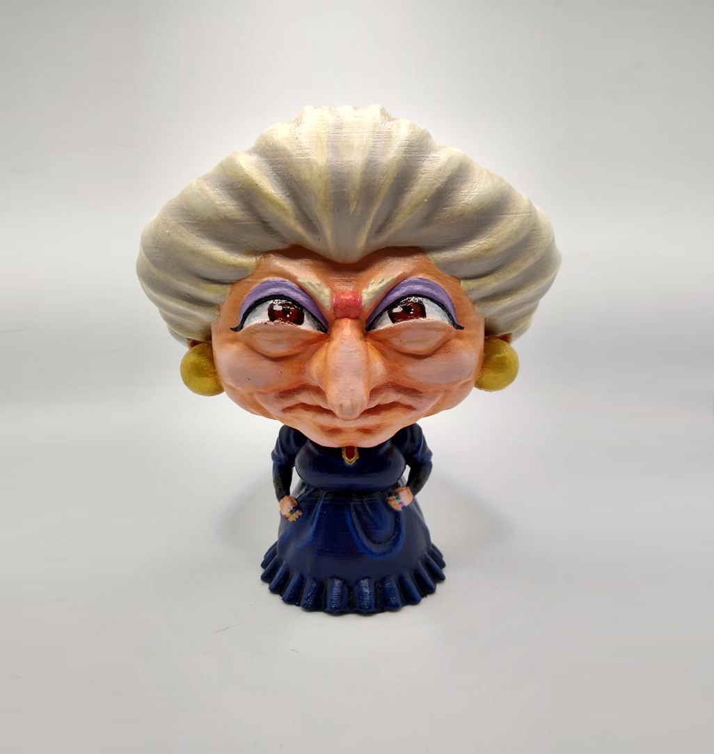 3D file Yubaba-Zeniba 3D Print 🧙‍♀️ ・3D printable model to download・Cults