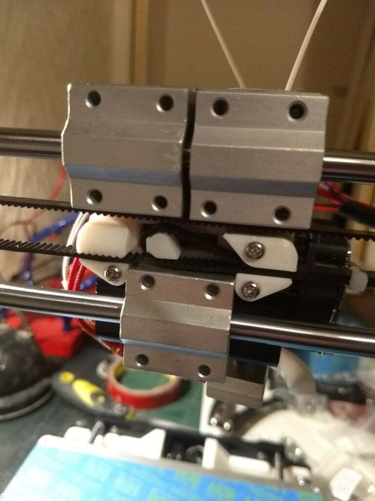 3D print Anet A8 X Belt holder and tensionner・Cults