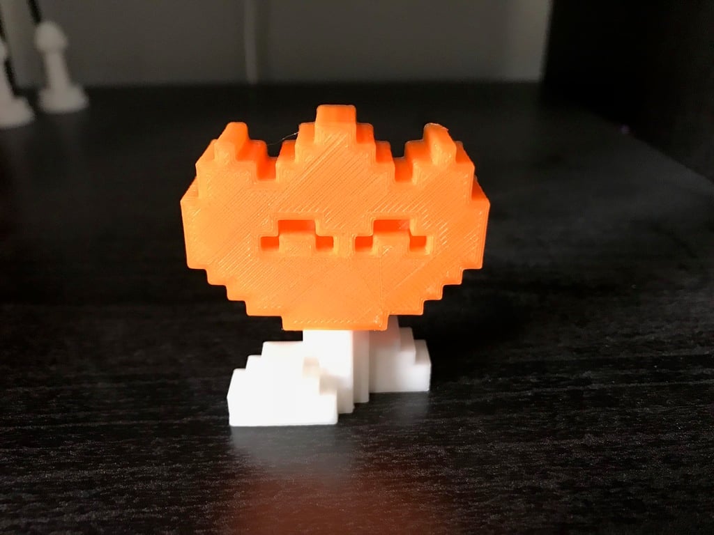 3D printing Super Mario World Fire flower・Cults