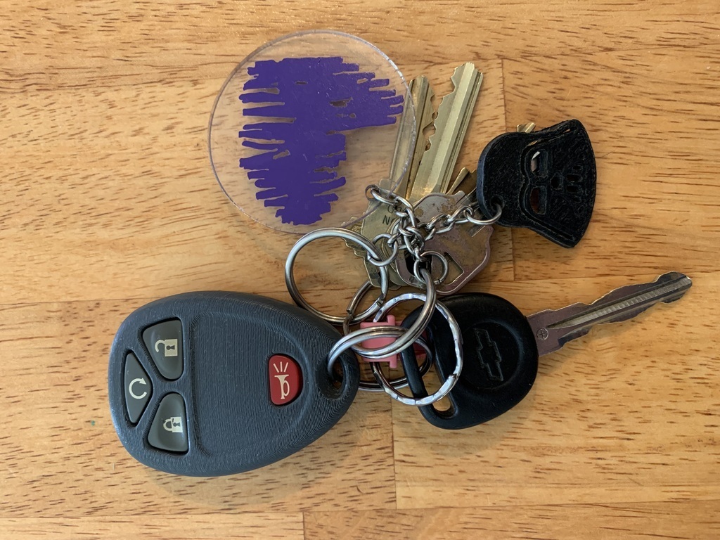 Free STL file 2014 Chevy Traverse Keyfob 🚙 ・3D printing design to ...