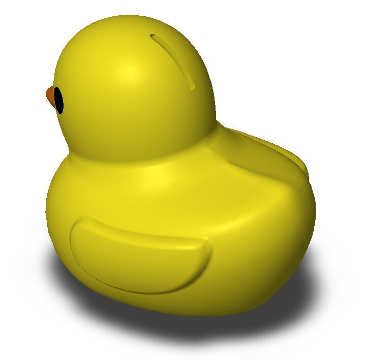 🏦 Ducky Bank・Free 3D File for ・Cults