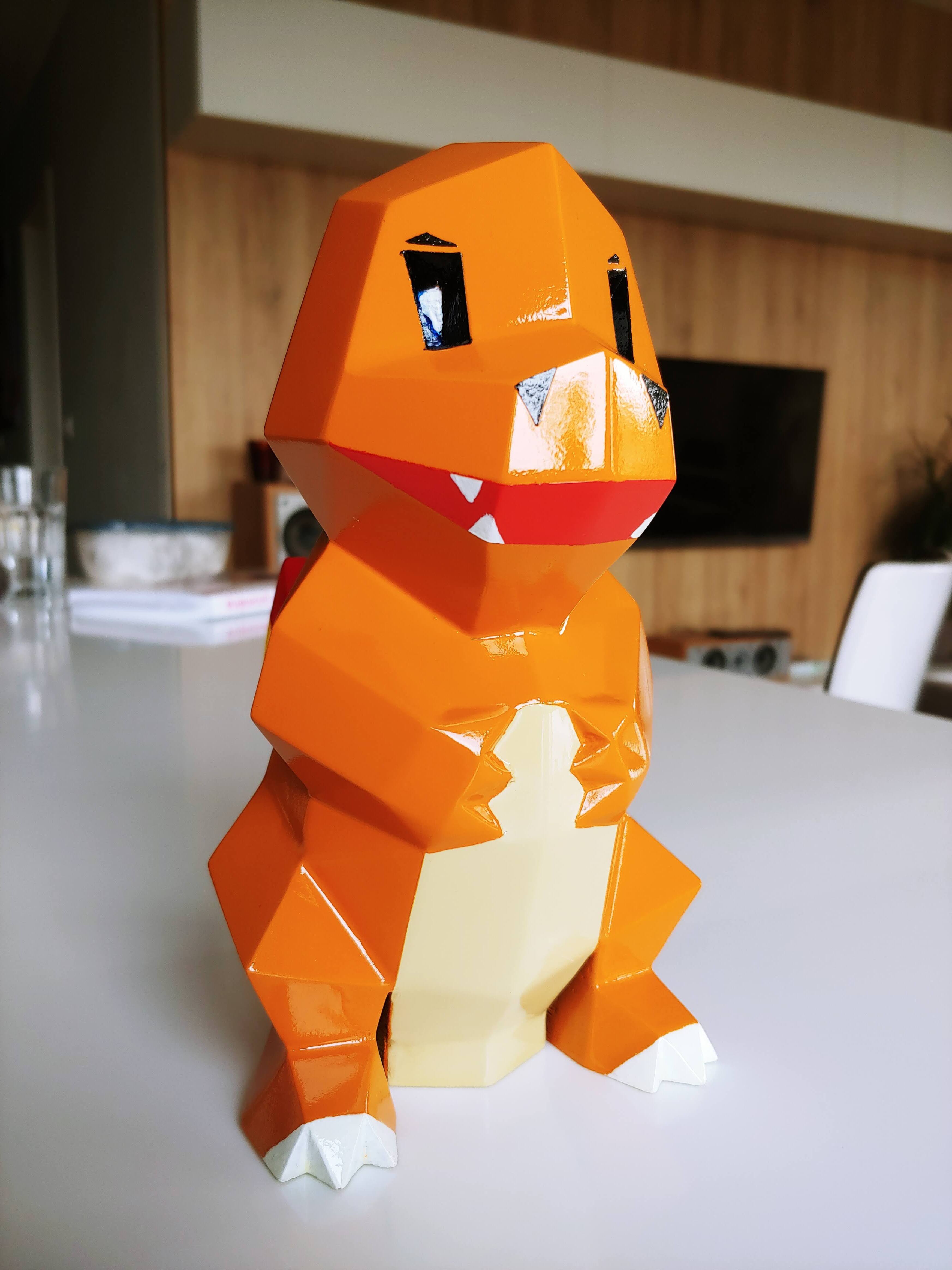 3D printable Low Poly Pokemon Piggy Bank (Flowalistik design)・Cults