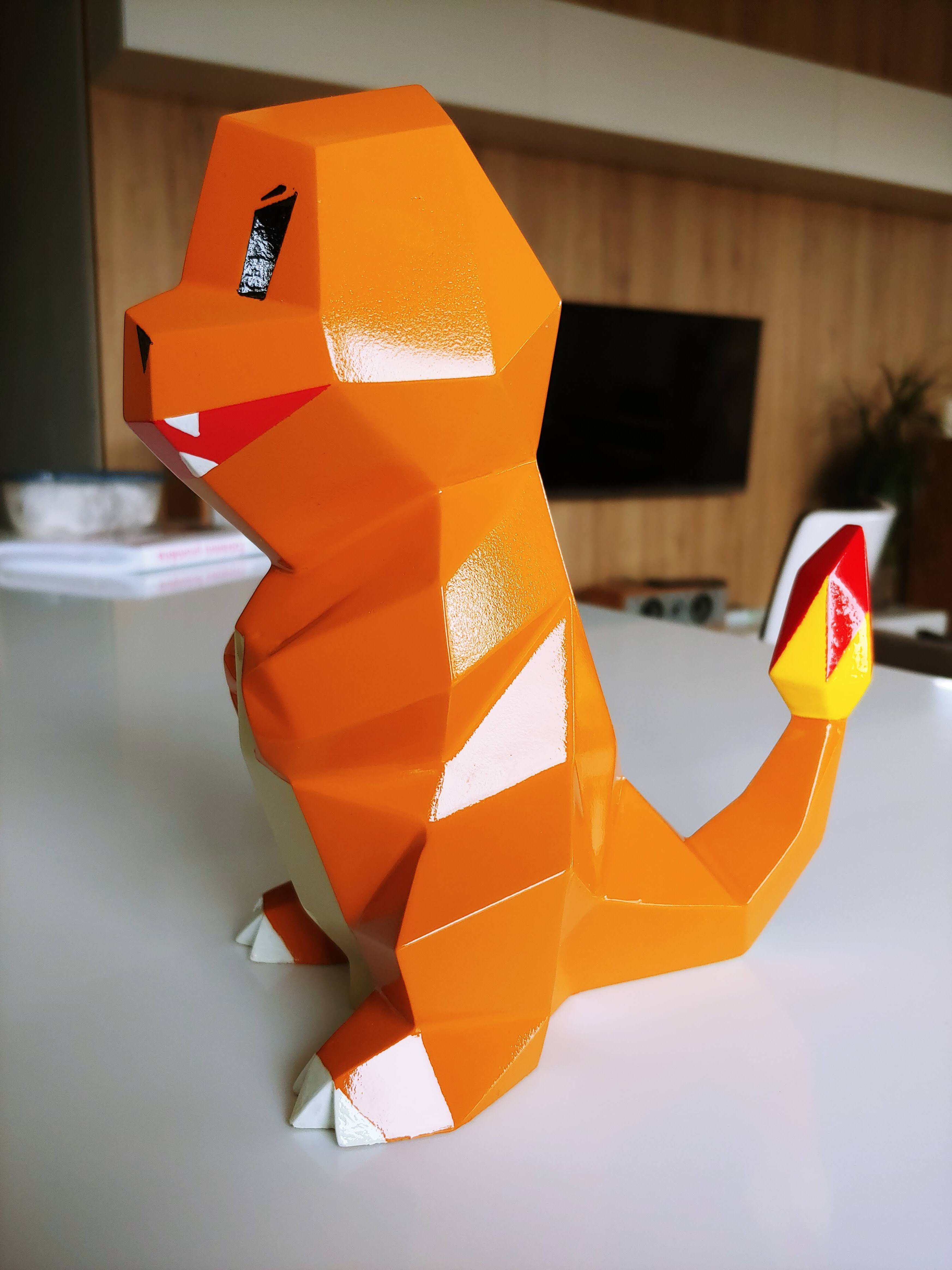 3D printable Low Poly Pokemon Piggy Bank (Flowalistik design)・Cults