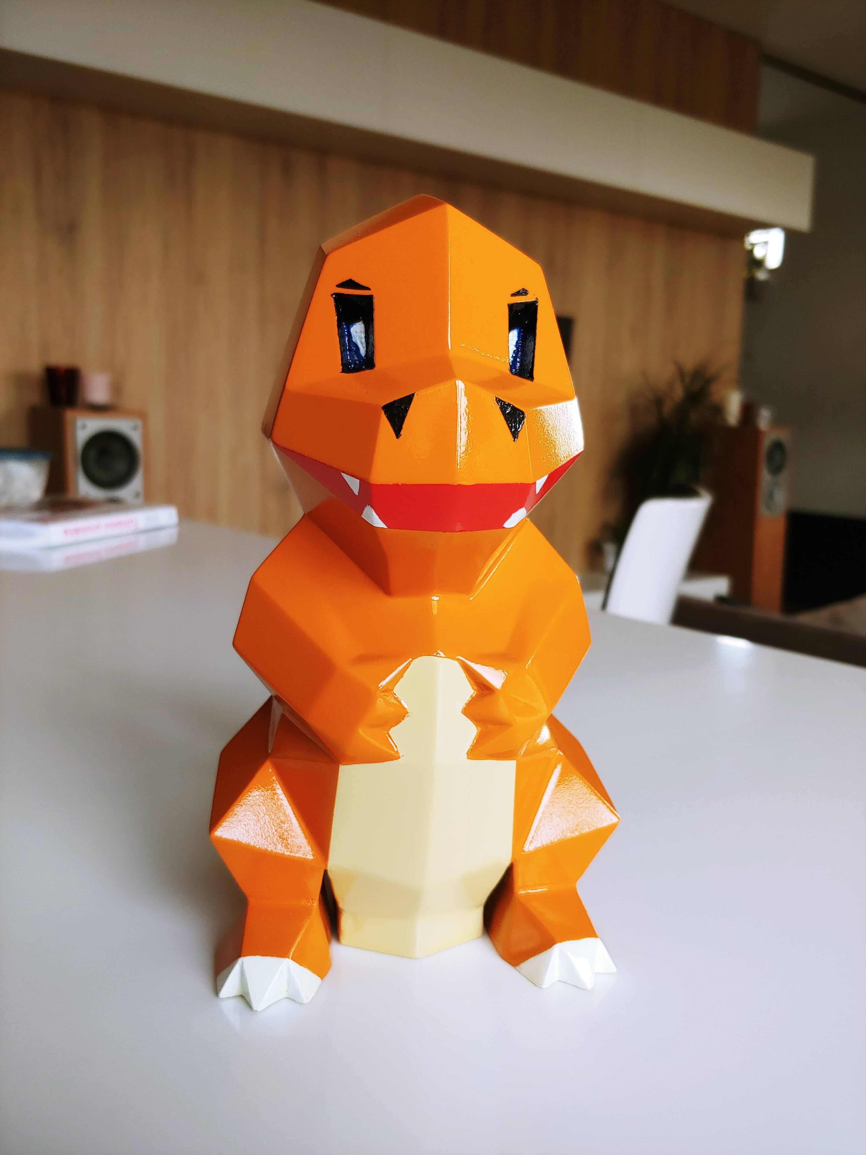 3D printable Low Poly Pokemon Piggy Bank (Flowalistik design)・Cults