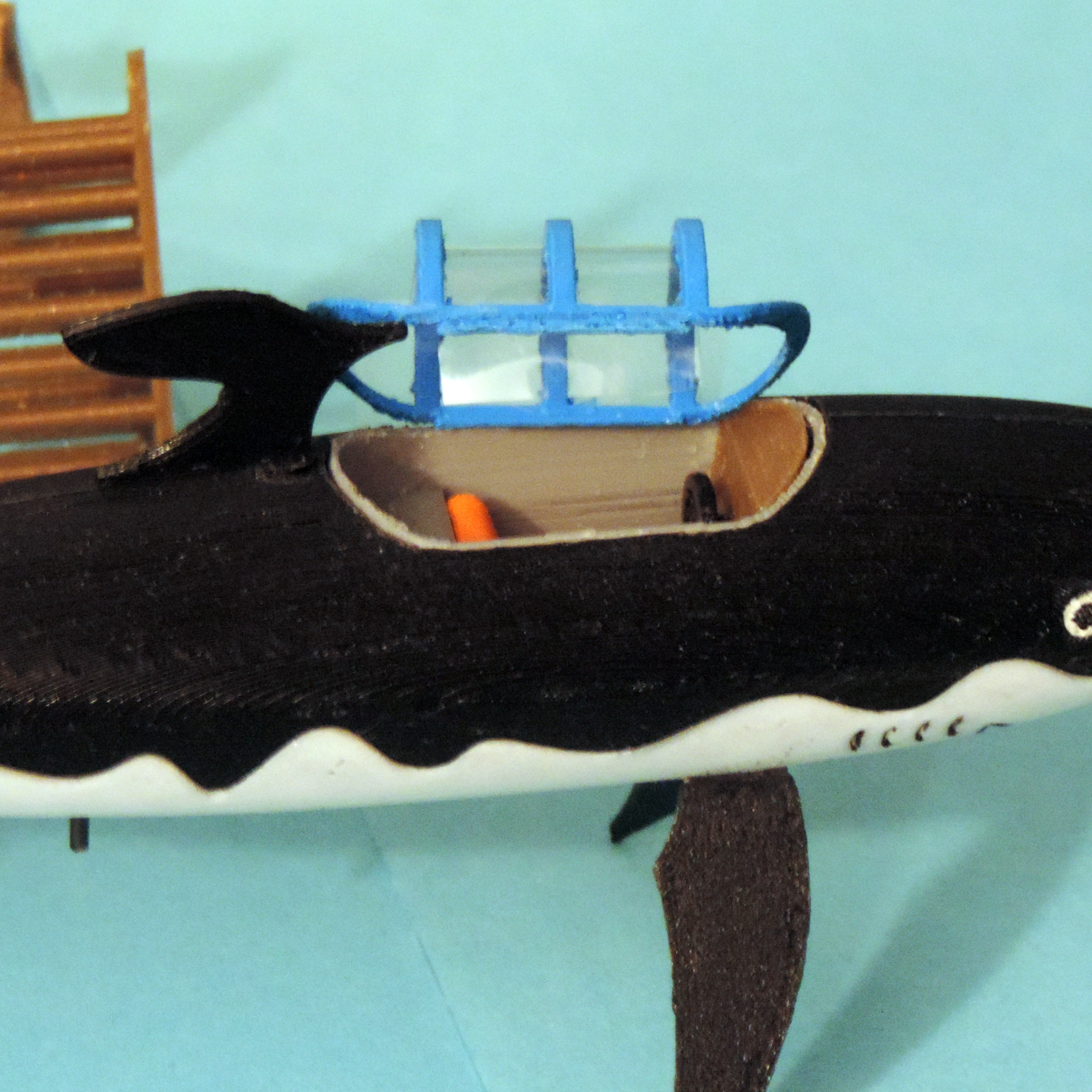 3D print Tintin shark submarine • made with Ender 3 V2・Cults