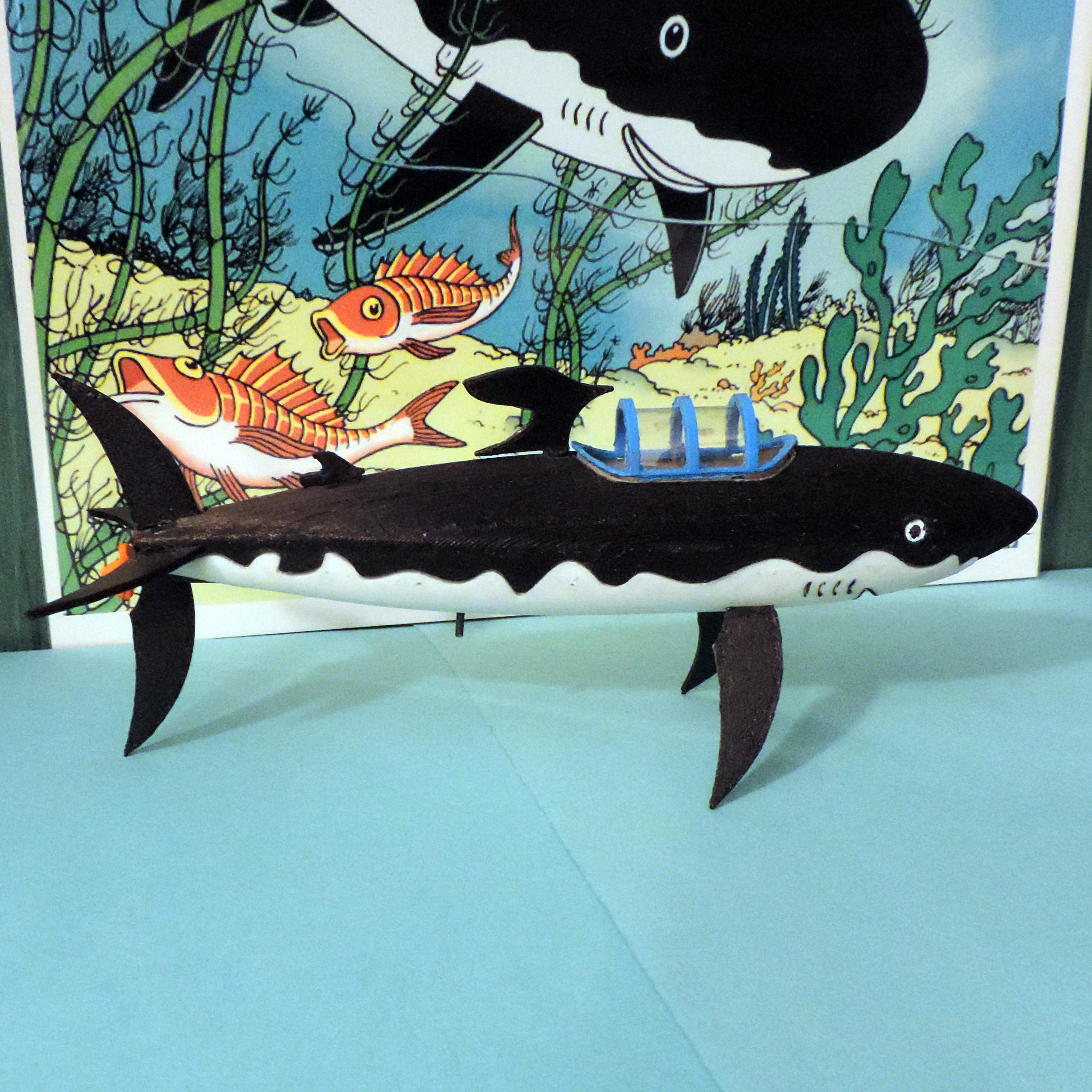 3D print Tintin shark submarine • made with Ender 3 V2・Cults