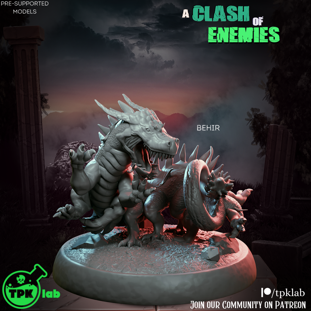 3D file Behir 🎲 ・3D printable model to download・Cults