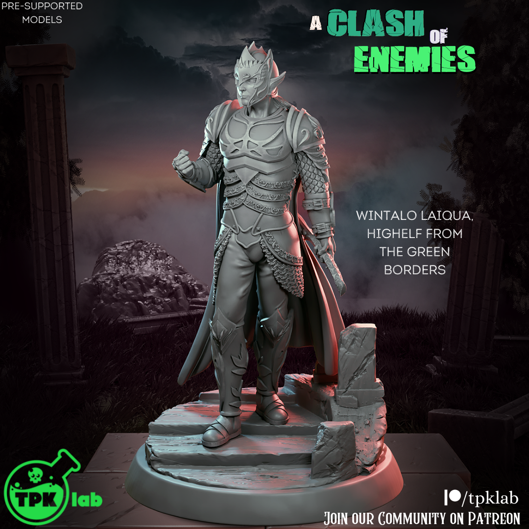 arquivo 3D Wintalo Laiqua, Highelf Ranger 🦸 ・Design para download e ...