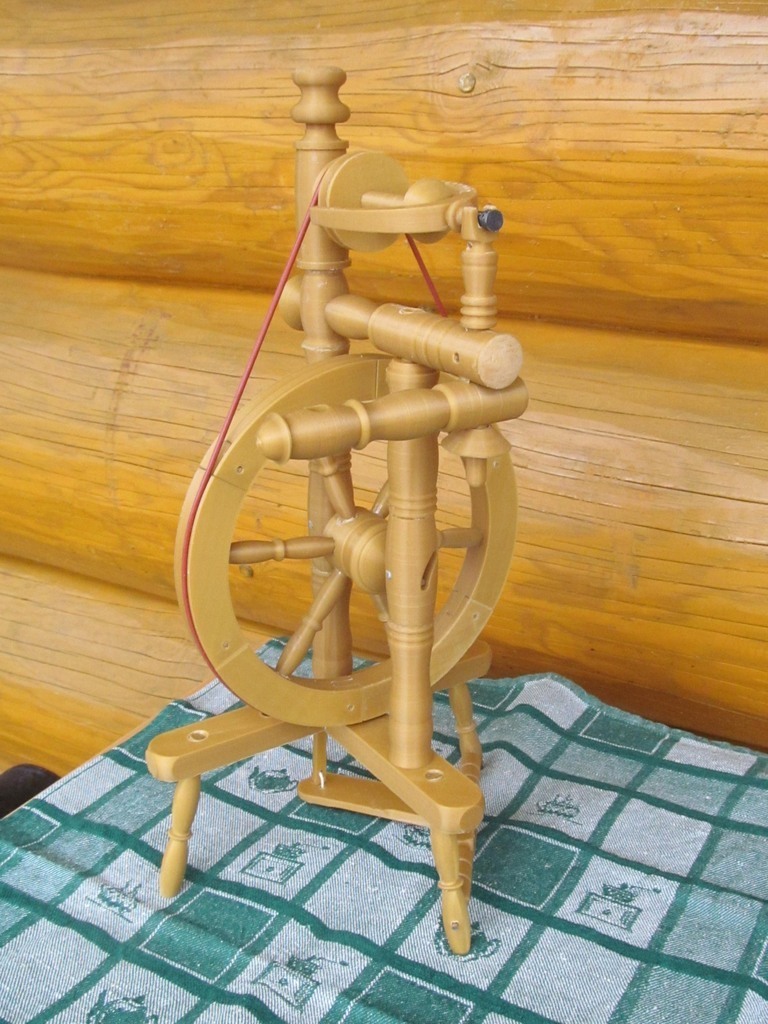 Free STL file spinning wheel 🛞 ・Model to download and 3D print・Cults