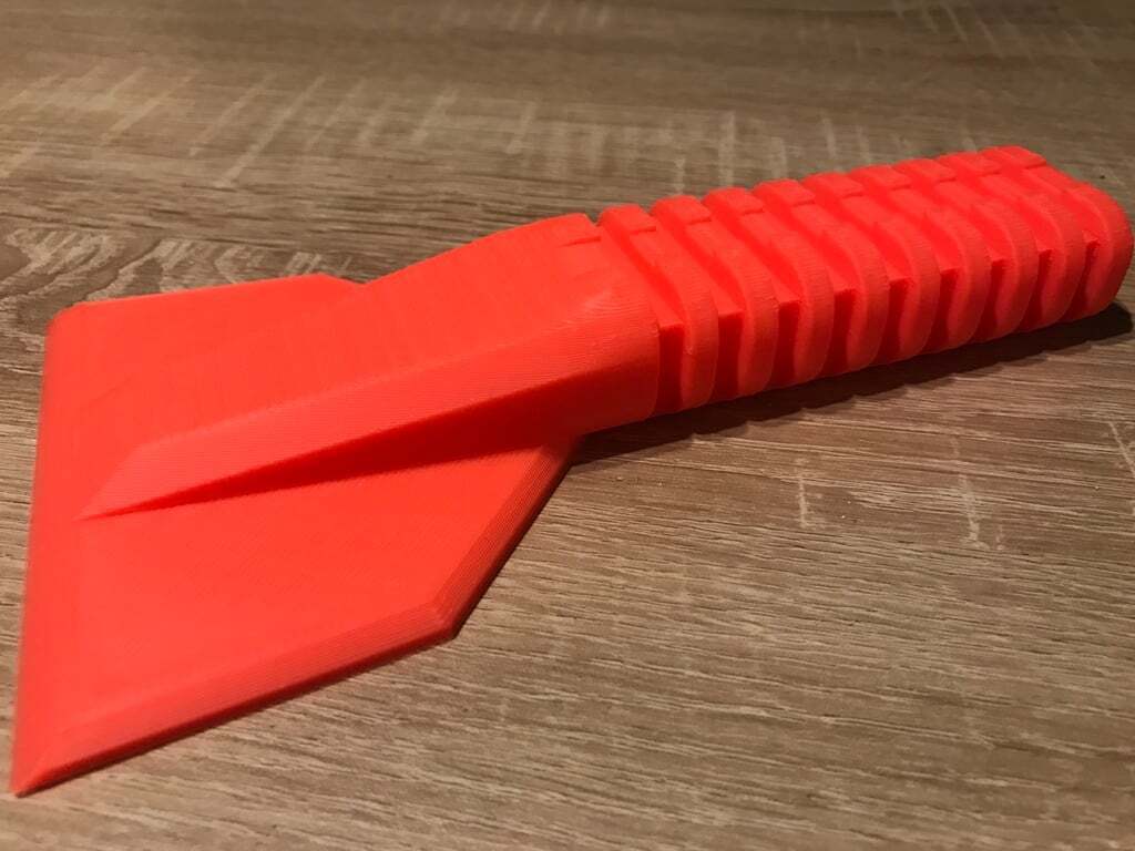 3D printable Ice Scraper - Car Windshield Scraper・Cults