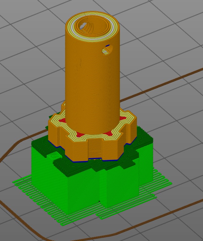 Archivo STL HEX 17 desplazamiento 25mm distancia 📱 ・Objeto imprimible ...