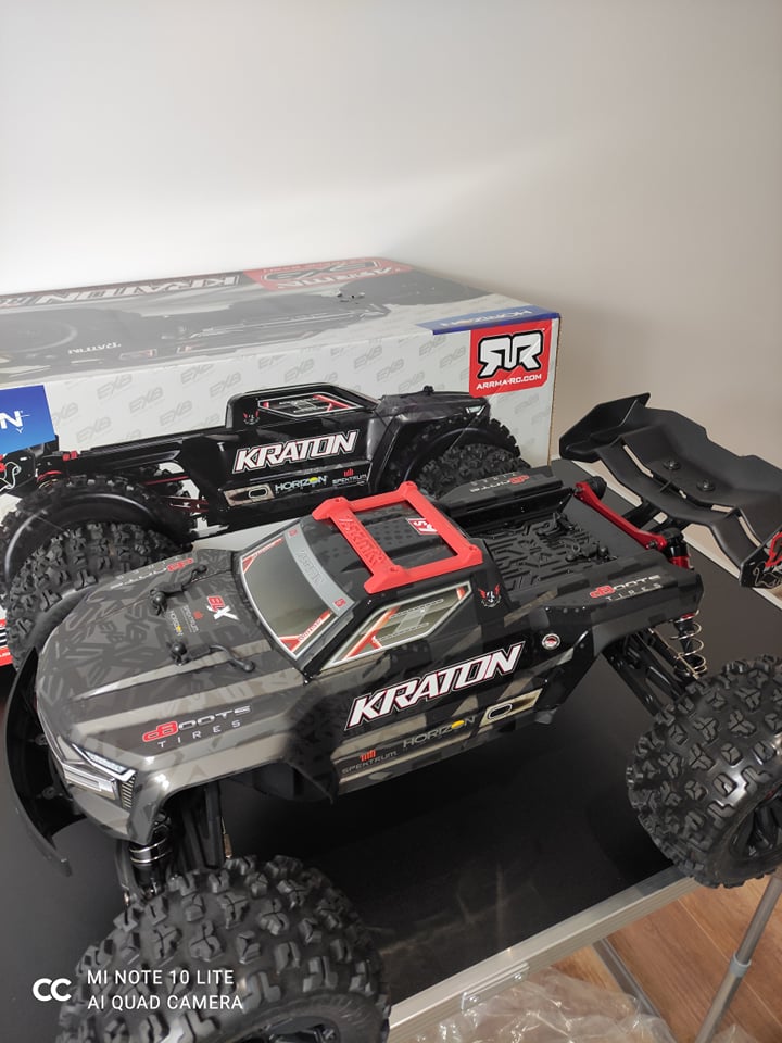 STL file skid plate, roof, roof reinforcement, (cage), Arma Kraton 6s 📱 ...