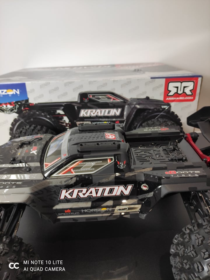 STL file skid plate, roof, roof reinforcement, (cage), Arma Kraton 6s 📱 ...