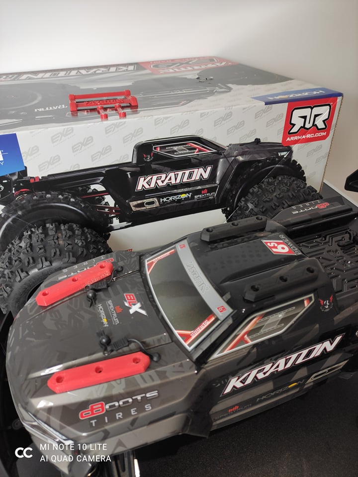 STL file skid plate, roof, roof reinforcement, (cage), Arma Kraton 6s 📱 ...