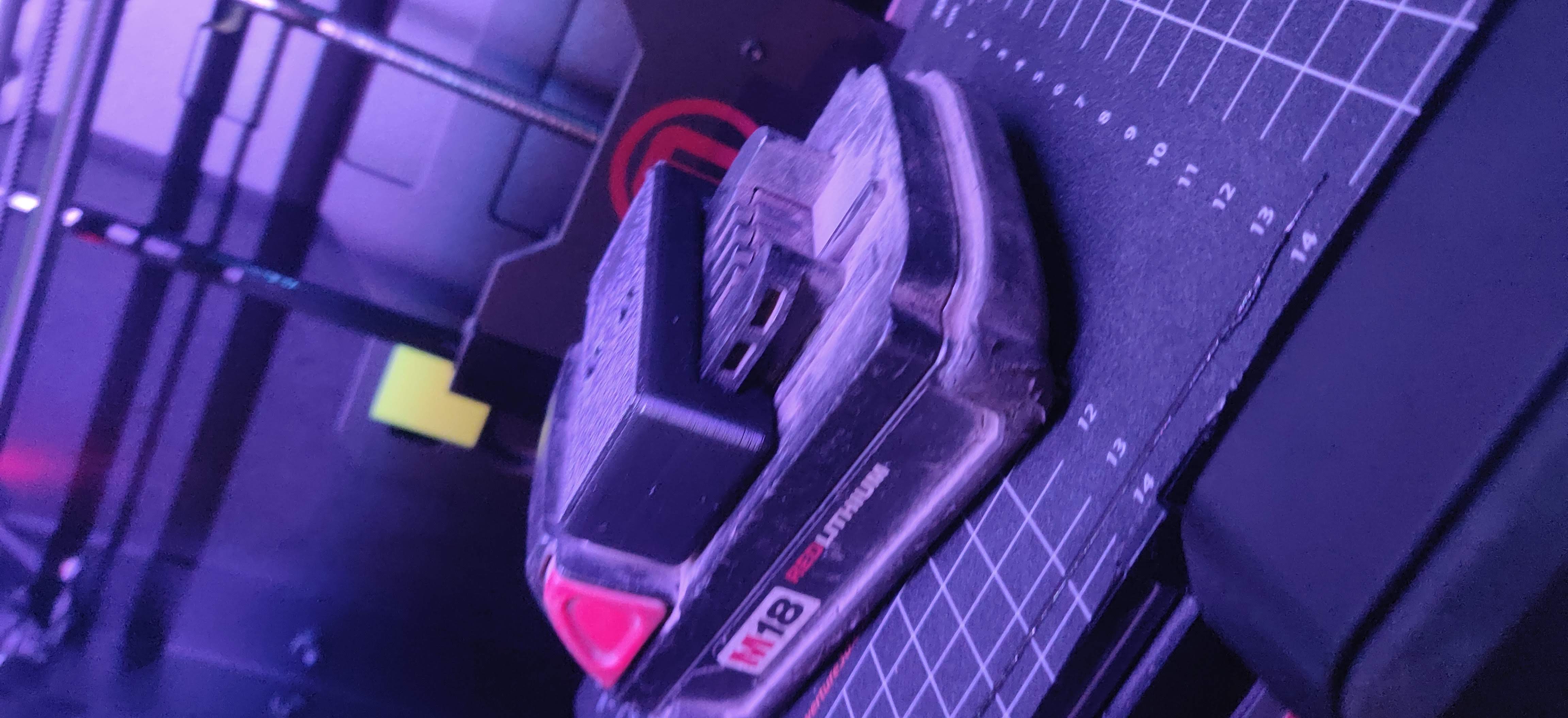 STL file milwaukee m18 stealth mount 🥷 ・3D printable model to download ...