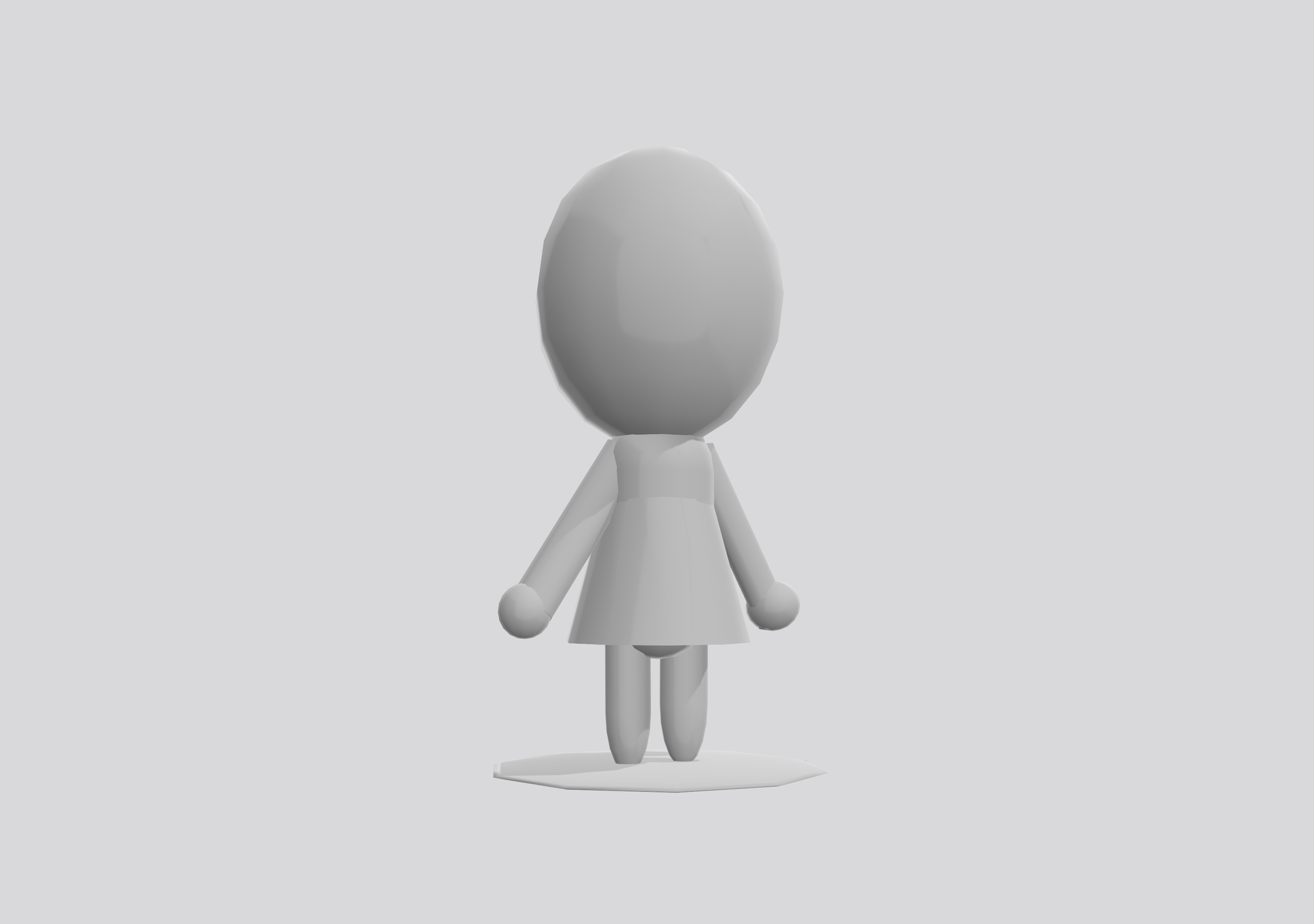Free STL file Mii girl 👧 ・3D printing idea to download・Cults