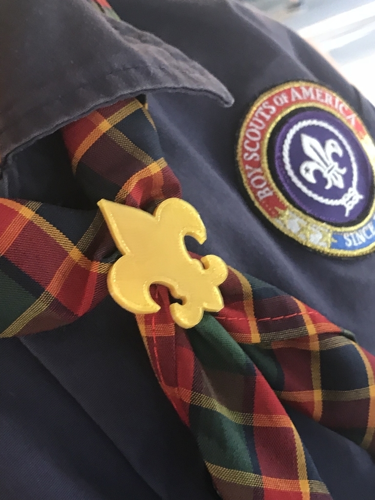 👦 Cub or Boy Scout Neckerchief Slide・Free 3D File for ・Cults