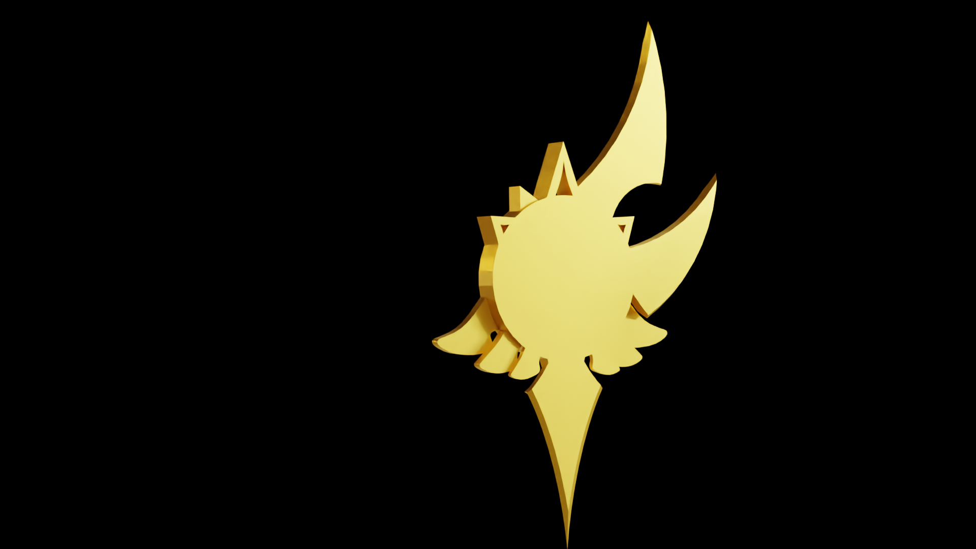 Fichier STL Vision d'Eula (Cryo) - Genshin Impact 🎲 ・Plan à imprimer en ...