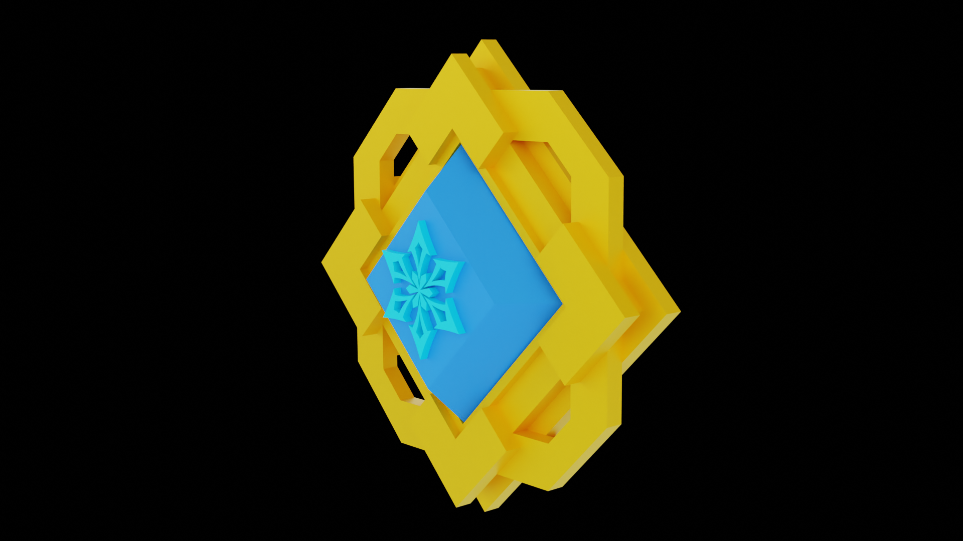 STL file Vision Liyue - Cryo -Genshin Impact 🎲 ・3D printer design to ...