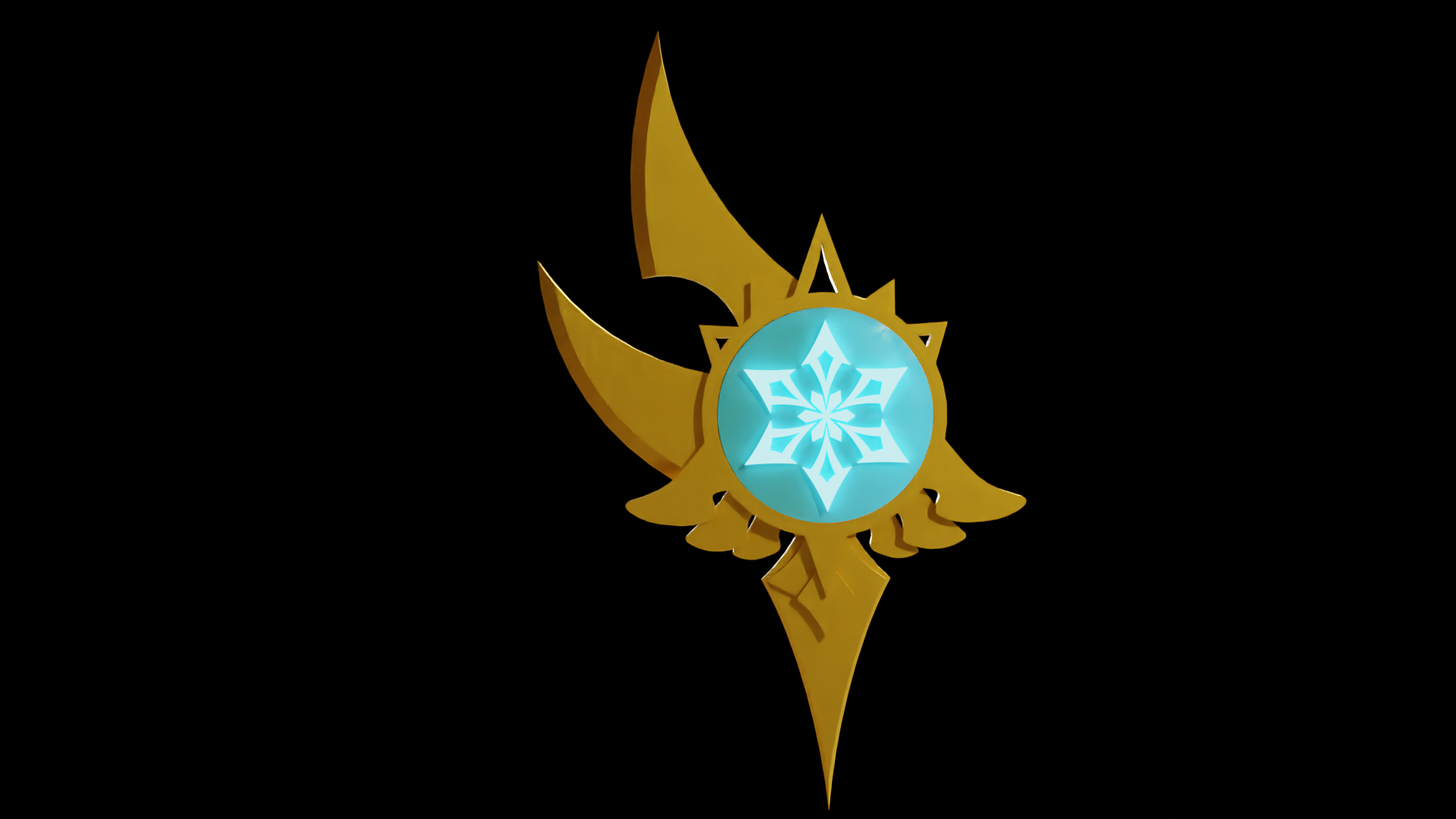 Fichier STL Vision d'Eula (Cryo) - Genshin Impact 🎲 ・Plan à imprimer en ...