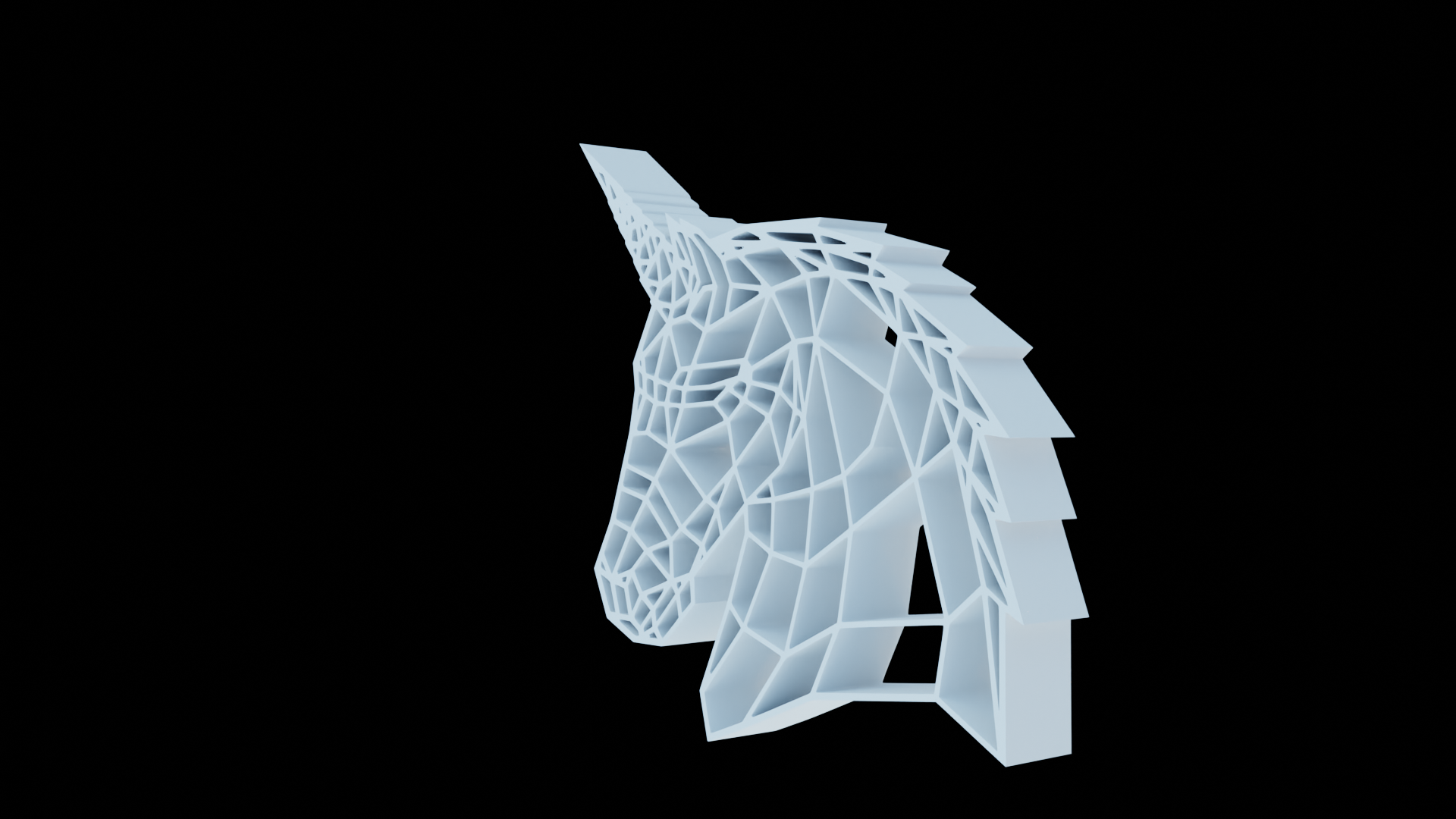 🦄 Unicorn・Free STL File for ・Cults
