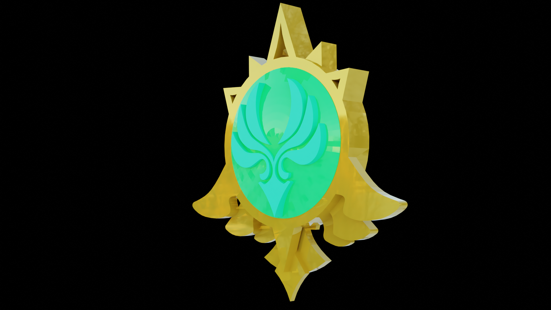 STL file Vision Mondstadt - Anemo -Genshin Impact 🎲 ・3D print design to ...