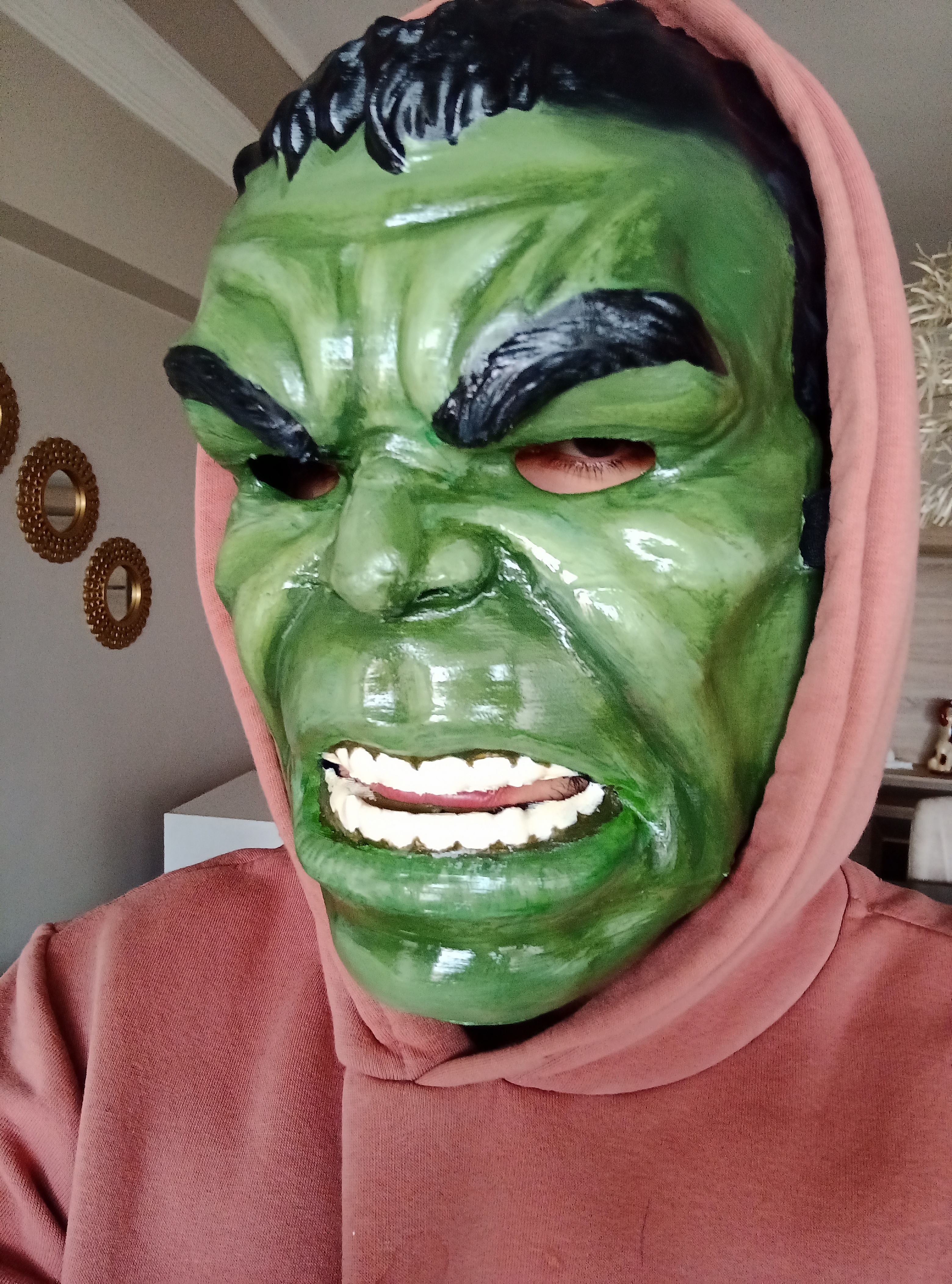🎭 Hulk Cosplay Mask STL | Marvel Hulk Hero Cosplay Mask | Full Face ...