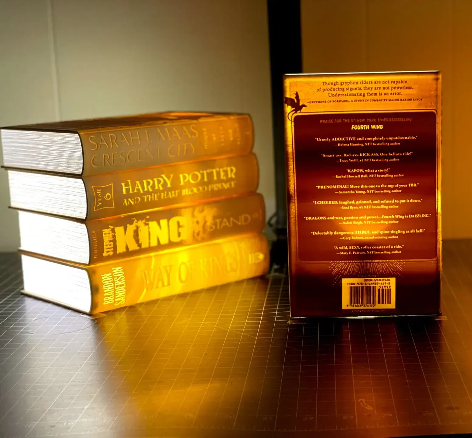📚 Lithophane Books (Iron Flame)・Free 3D File for ・Cults