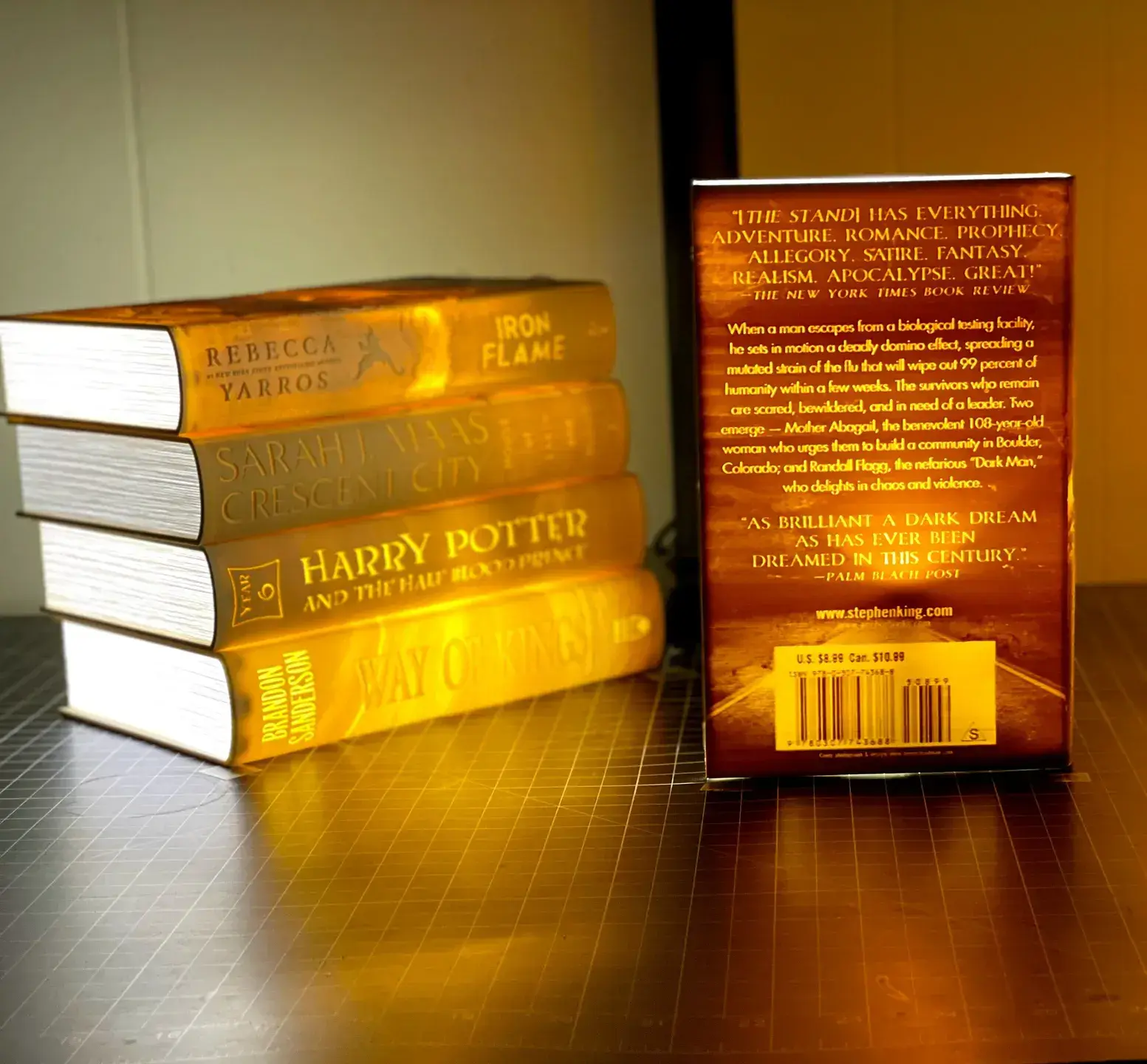 Free 3D file Lithophane Books (The Stand) 📚 ・3D printing design to ...