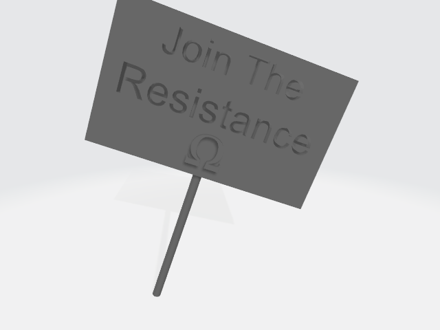 Free STL file Ohm er ☮️ ・3D printable design to download・Cults
