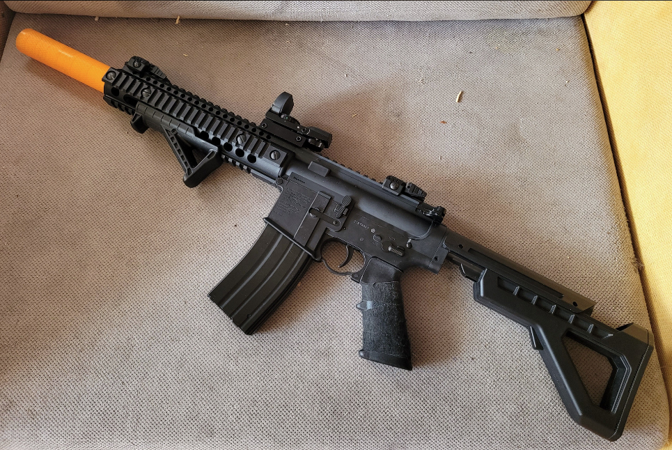 👽 Crosman DPMS SBR Suppressor Concept・3D Print・Cults