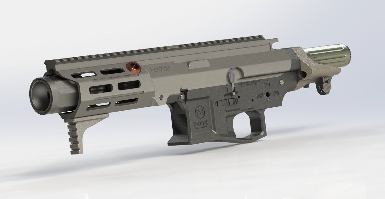 3D file PDX 505 airsoft gun 🔫 ・3D printer design to download・Cults