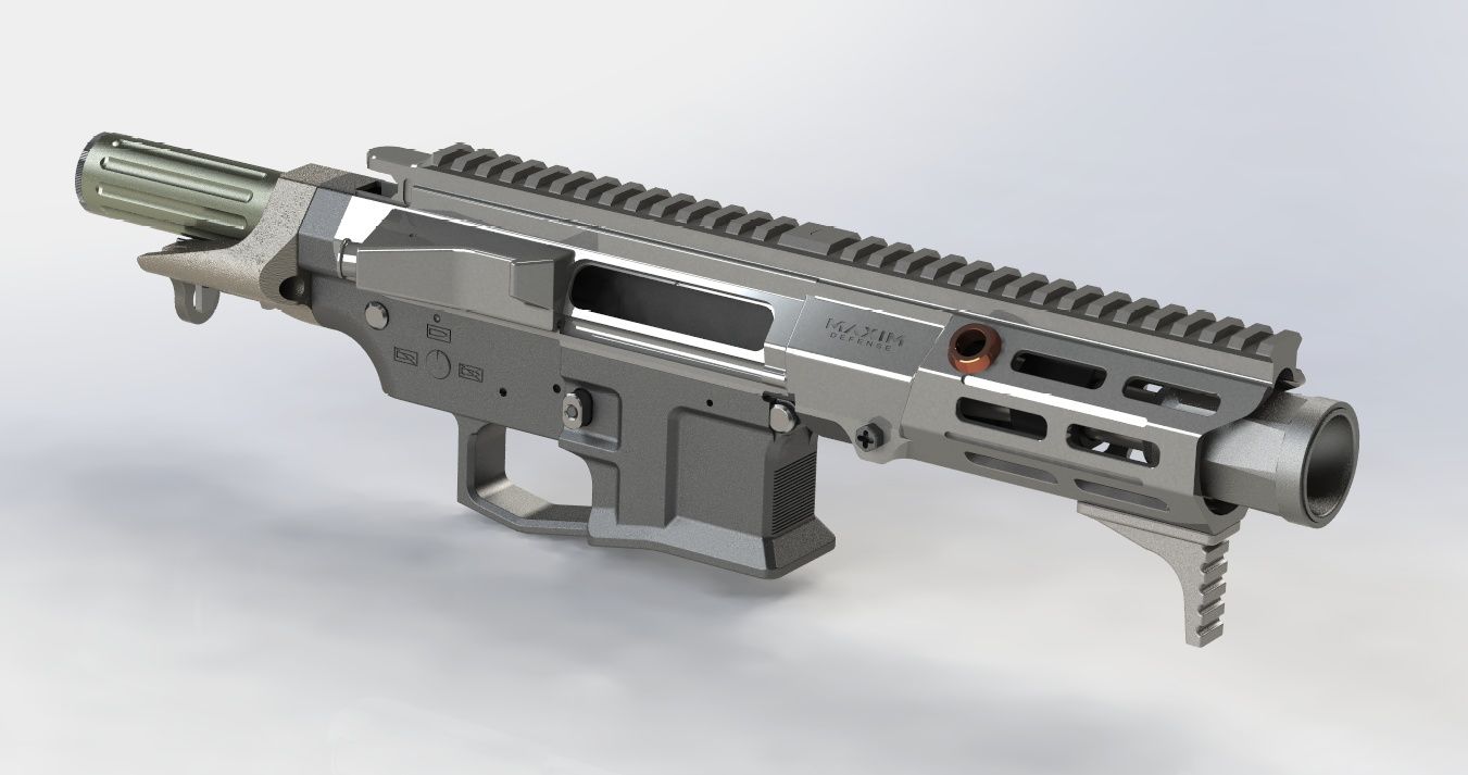 3D file PDX 505 airsoft gun 🔫 ・3D printer design to download・Cults