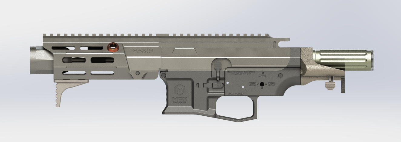 🔫 PDX 505 airsoft gun・文件用于 3D ・Cults