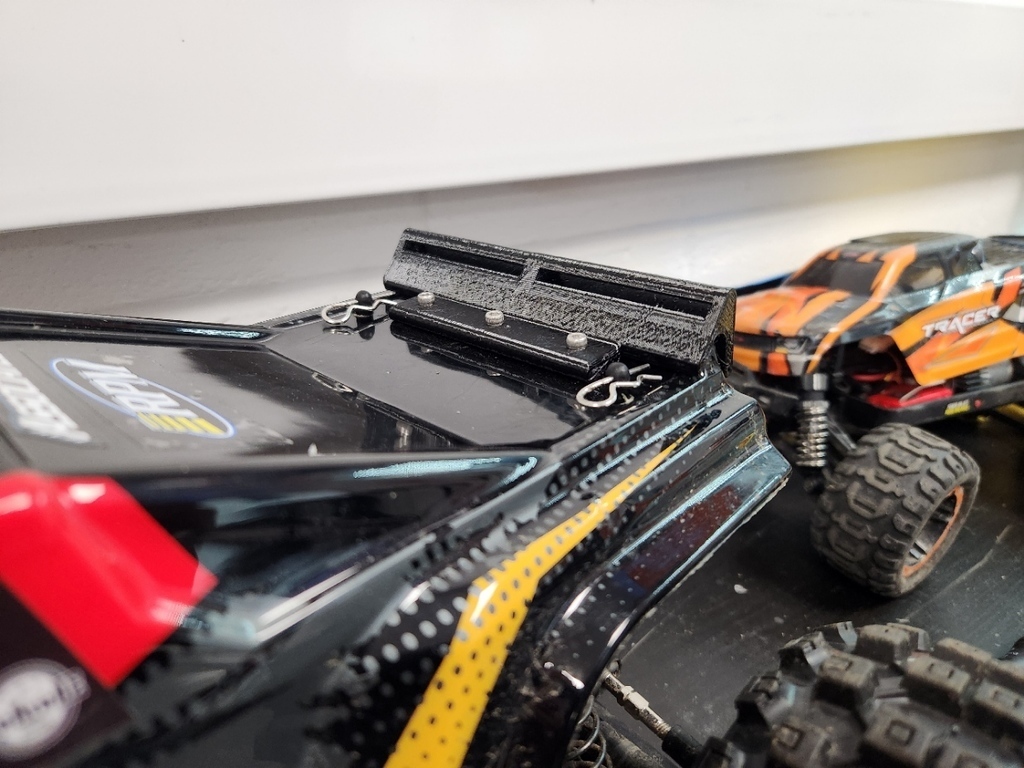 🪶 Team Associated Rival MT10 V1 / Version 1 - Wing Skid Guard・ 3D File ...