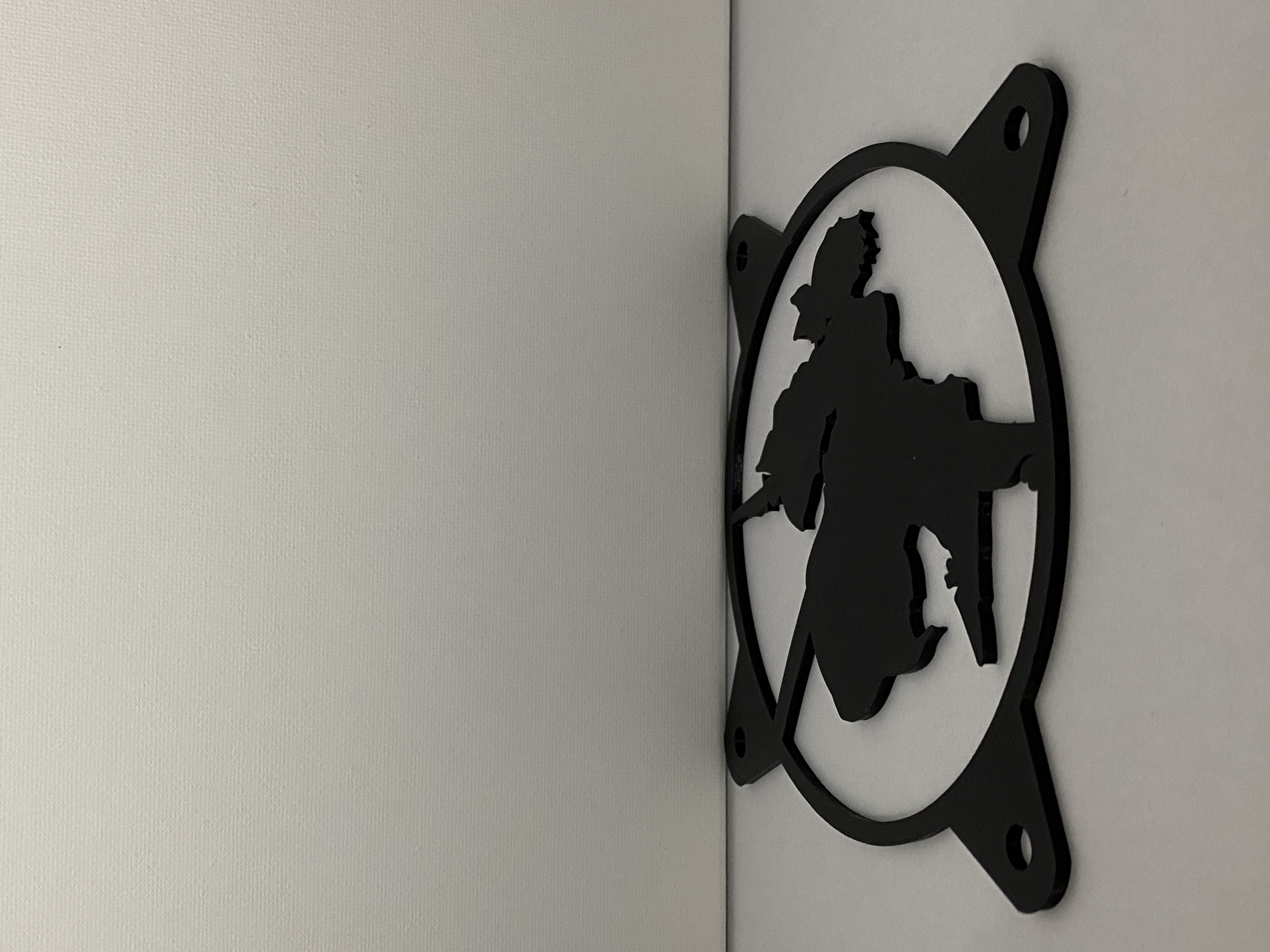 STL file Shinobu pc fan cover 👾 (GCODE)・3D print object to download・Cults