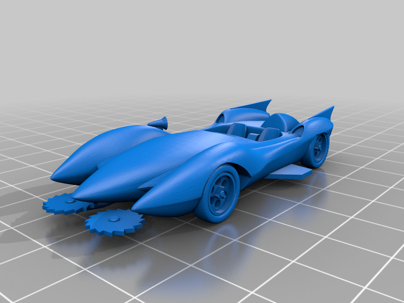 🚗 Mach 5・Free STL File for 3D printing and CNC machining - Laser ...