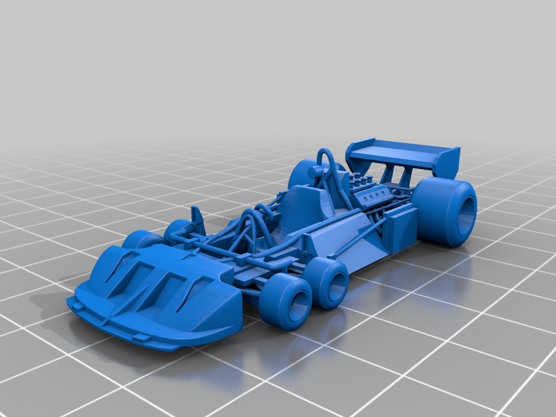 Free STL file P34 Late type without cowl, 1/64 scale 🚗 ・Template to ...