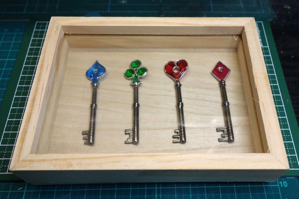 🔑 Residual Evil 2: spade key・Free STL File for ・Cults