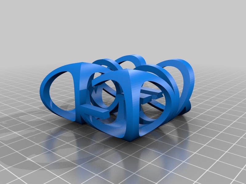 Free 3D file OKGO - The Writing's On the Wall - Logo 🚩 ・3D printing ...