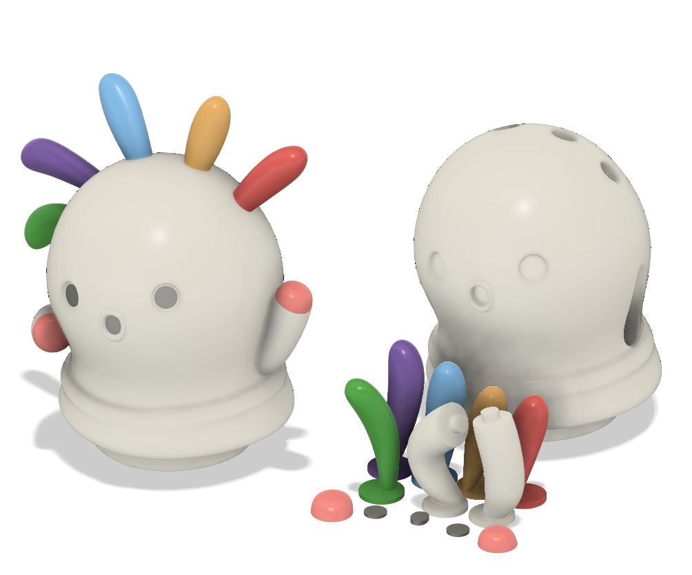 Файл STL Squeakoid 🎨 ・Модель для загрузки и печати в формате 3D・Cults